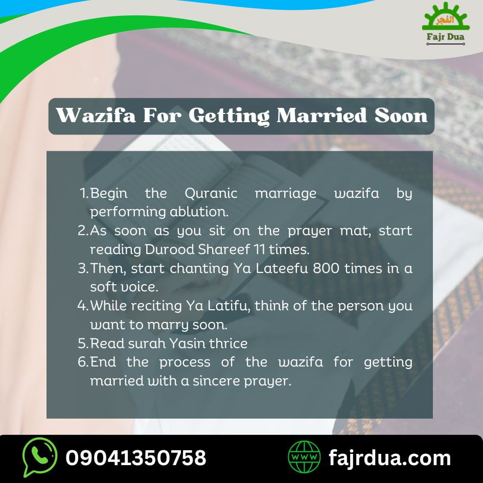 Powerful Wazifa for Marriage in 21 Days (Marriage Wazifa)